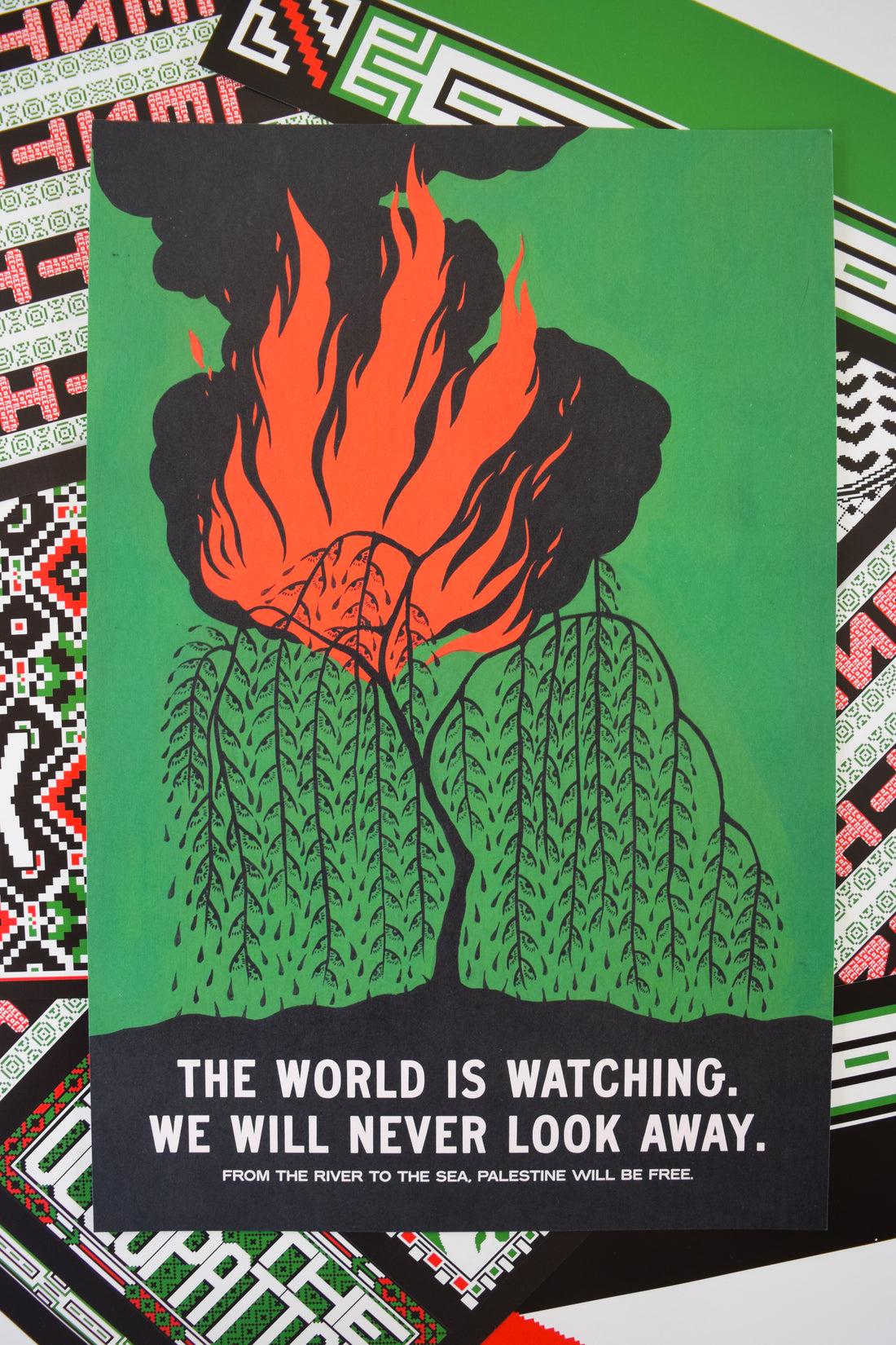 The World is Watching Poster - Philadelphia Printworks