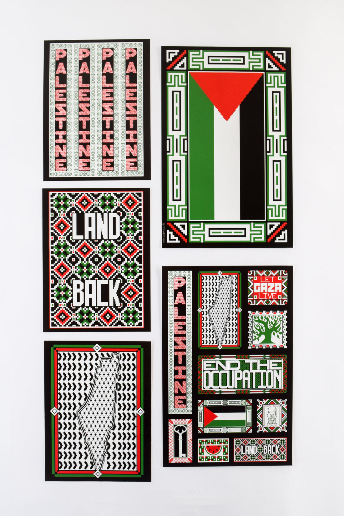 Free Palestine! Poster Pack - Philadelphia Printworks